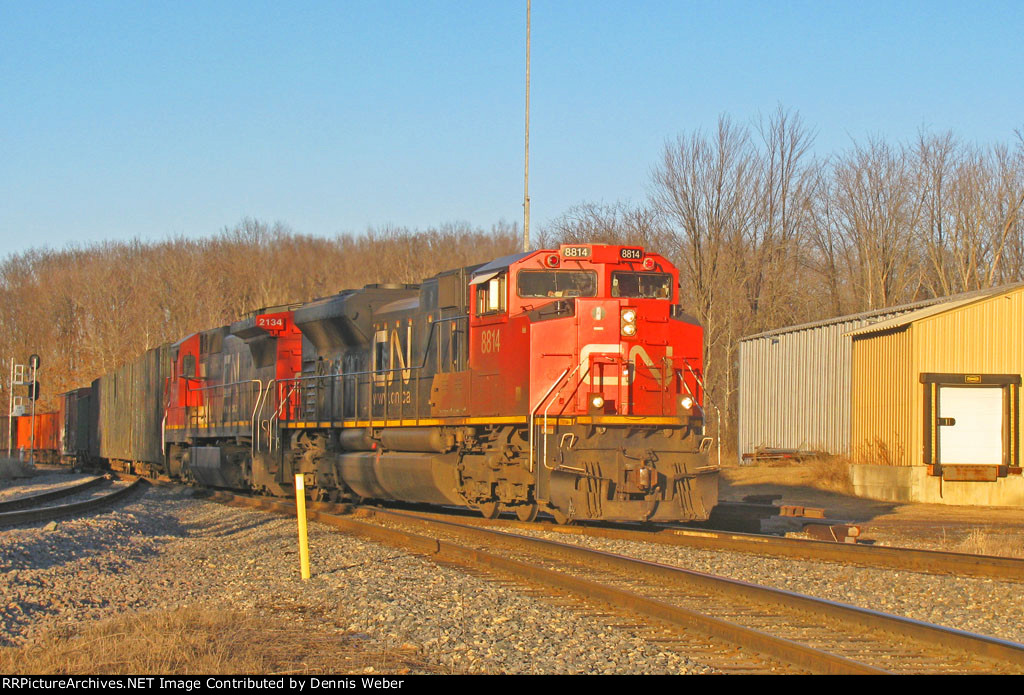CN 8814, CN's Valley Sub.